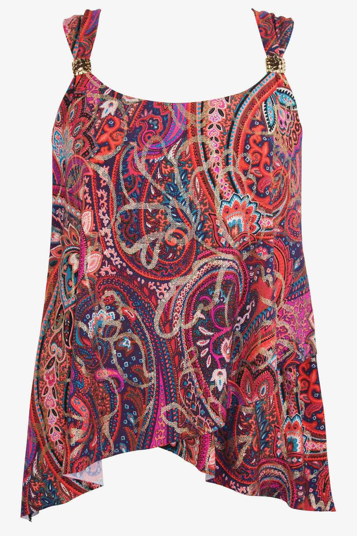 Miraclesuit Dynasty Dazzle Tankini Top