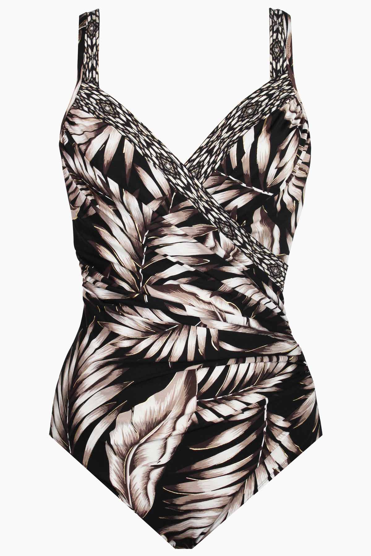 Miraclesuit Oasis Colorblock Seraphina One Piece Swimsuit