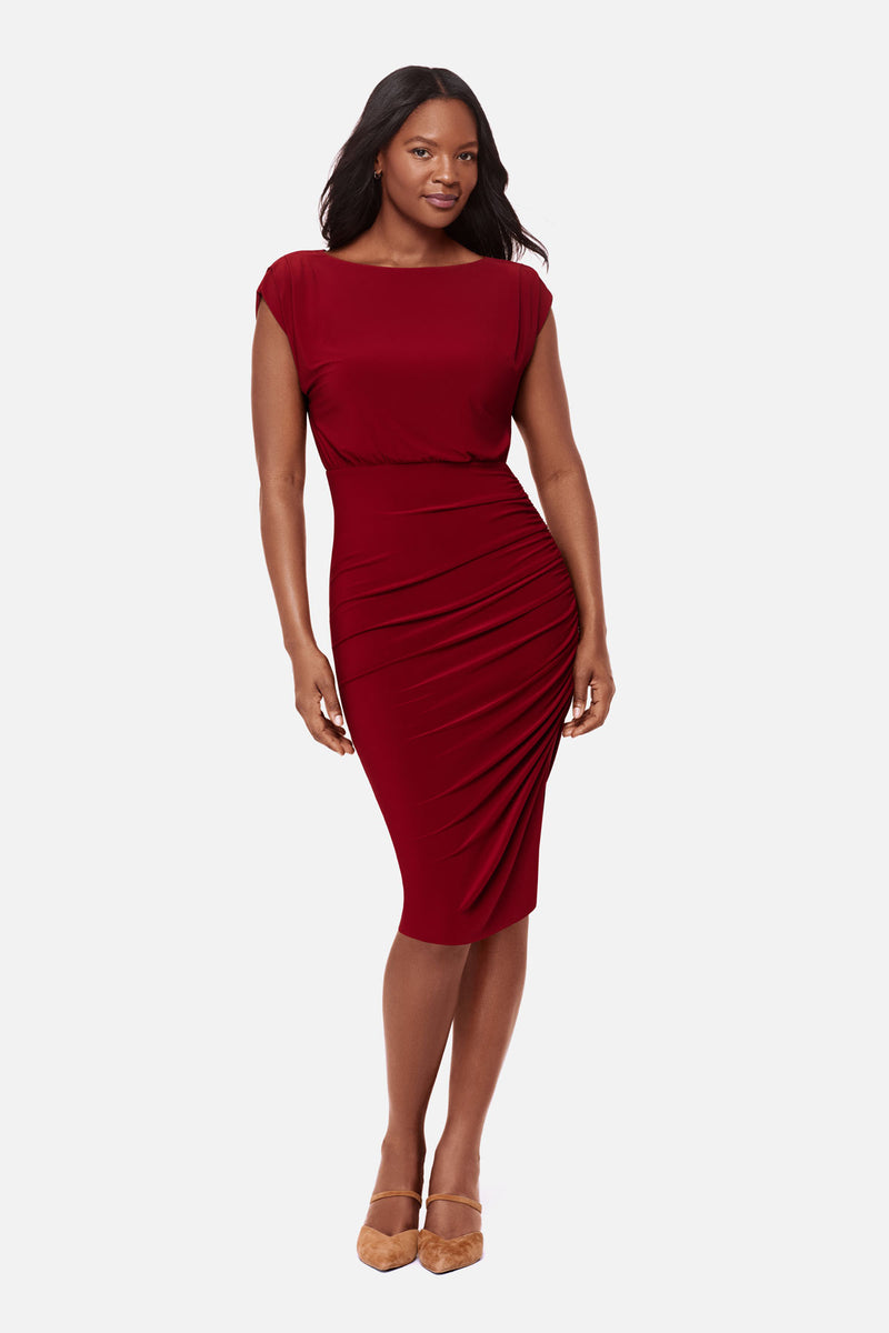 Bali Shaping Dress in Crimson – Miraclesuit
