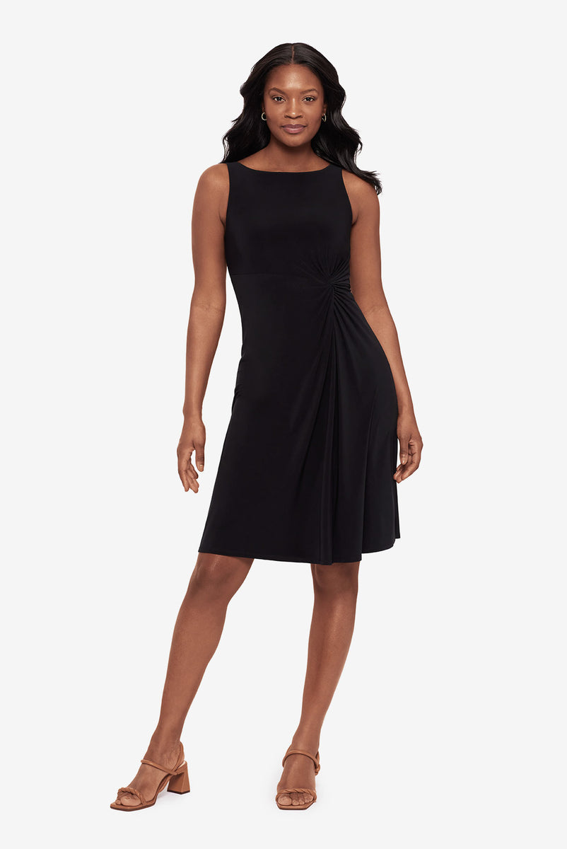 Body by Miraclesuit Remi Fit & Flair Shaping Dress in Black