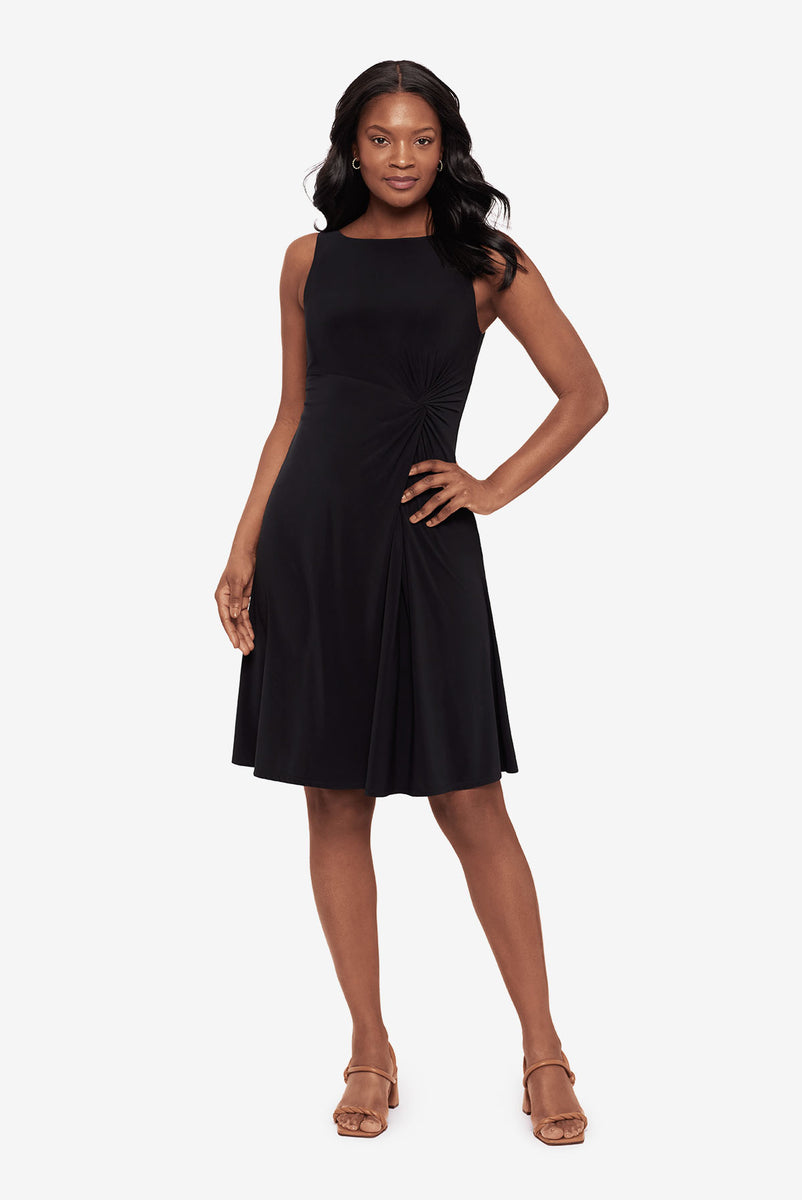 Body by Miraclesuit Remi Fit & Flair Shaping Dress in Black